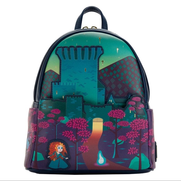 Loungefly | Bags | Nwt Loungefly Disney Pixar Brave Merida Castle ...